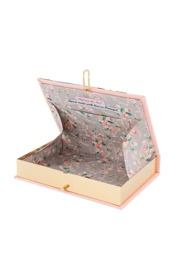 OLYMPIA LE-TAN Embroidered Book Clutch