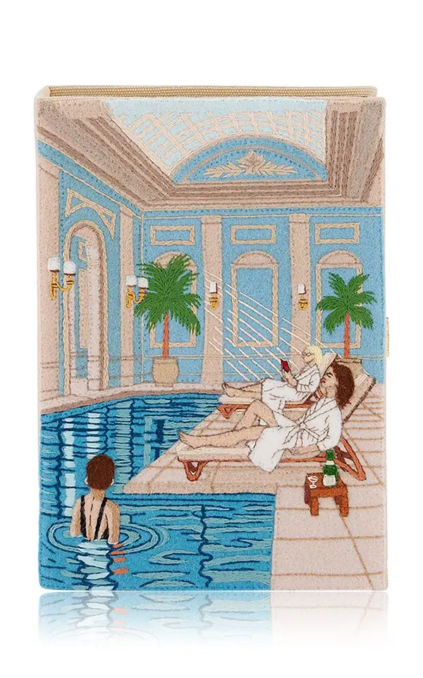 OLYMPIA LE-TAN Hotel Spa Clutch - Pink