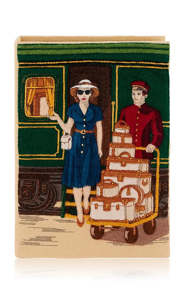OLYMPIA LE-TAN Travel In Style Clutch - Brown