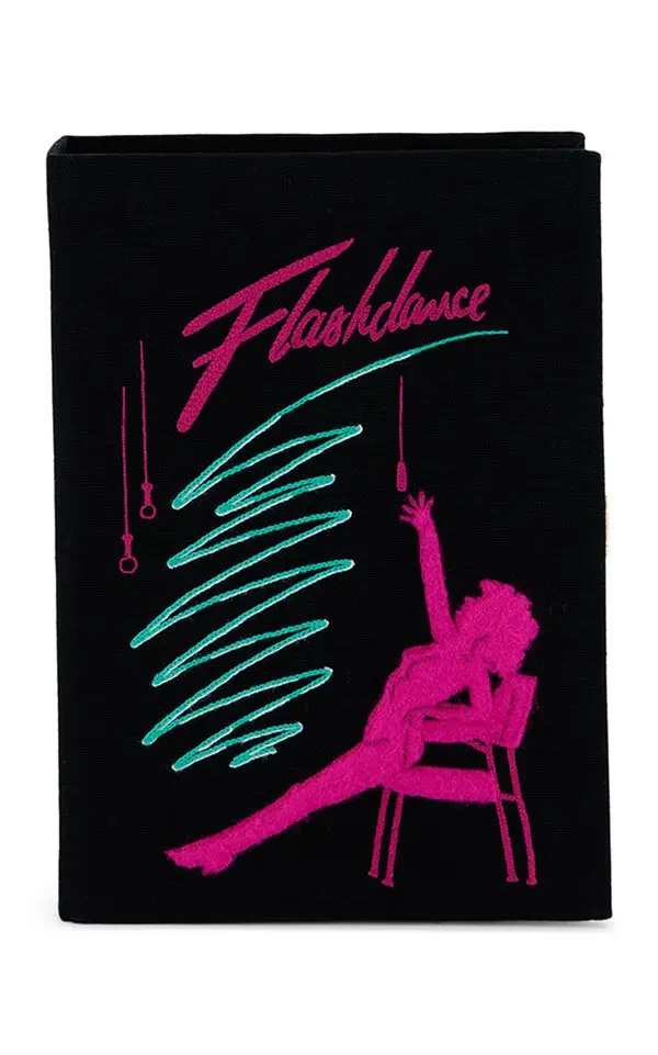 OLYMPIA LE-TAN Flashdance Clutch - Black