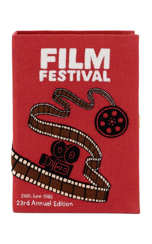 OLYMPIA LE-TAN Film Festival Clutch - Red