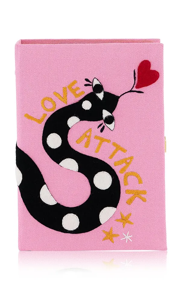 OLYMPIA LE-TAN Love Attack Clutch - Pink