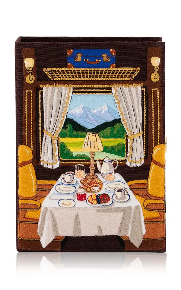 OLYMPIA LE-TAN First Class Breakfast Clutch - Multi