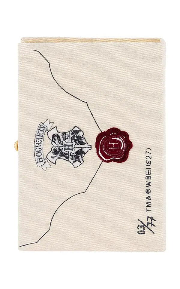 OLYMPIA LE-TAN The Letter From Hogwarts Clutch - White