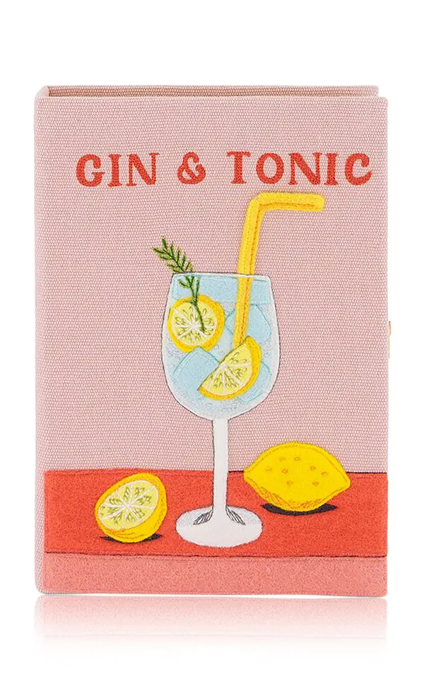 OLYMPIA LE-TAN Gin & Tonic Clutch - Pink
