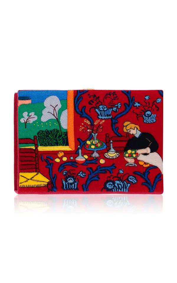 OLYMPIA LE-TAN The Dessert: Harmony In Clutch - Red