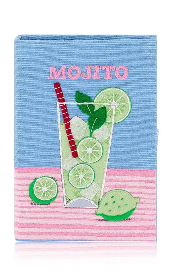 OLYMPIA LE-TAN Mojito Clutch - Blue