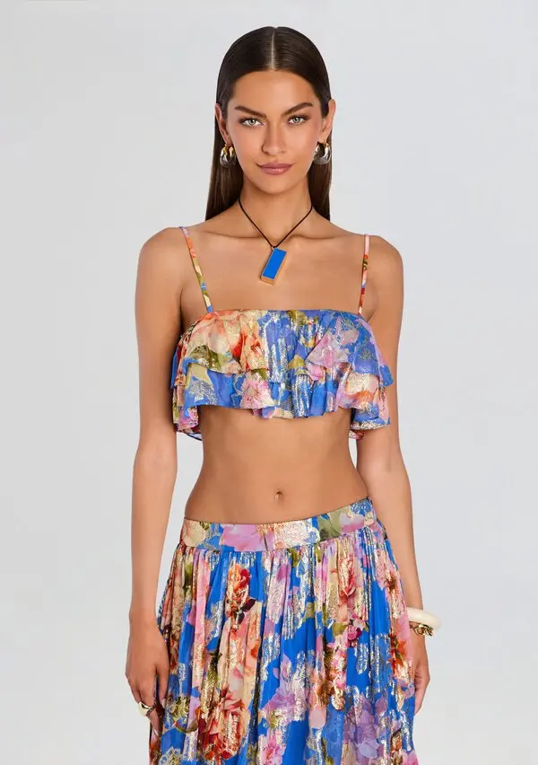 Hemant & Nandita Vanya Ruffle Top