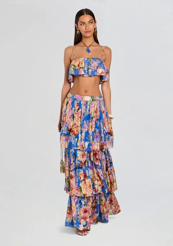 Hemant & Nandita Vanya Ruffle Top