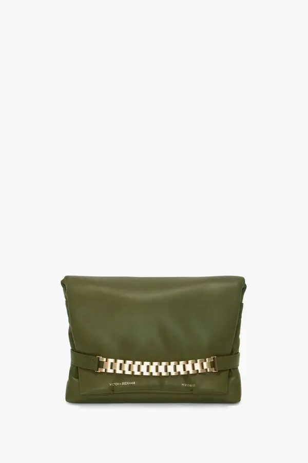 Victoria Beckham Puffy Chain Pouch Bag