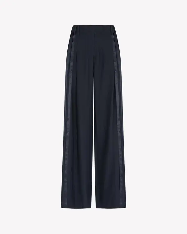 Serena Bute Silk Serena Trouser - Navy