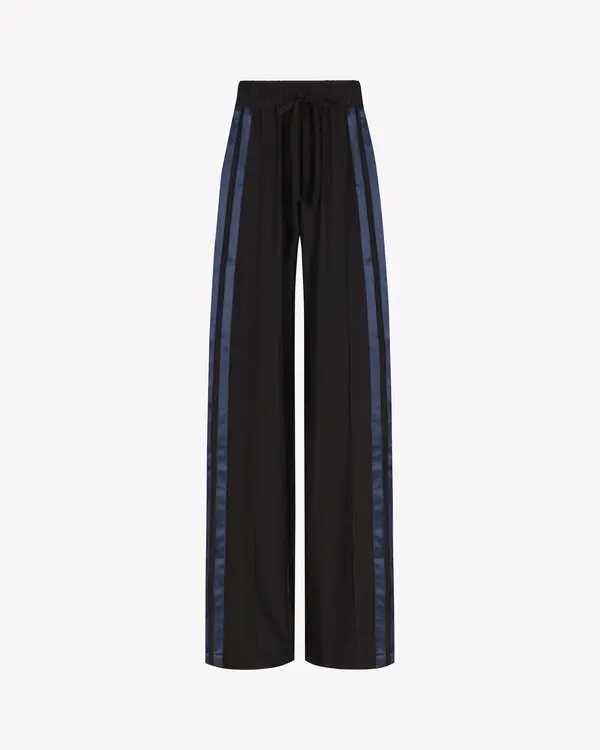 Serena Bute Silk Icon Jogger - Black