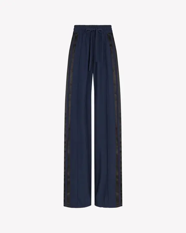 Serena Bute Silk Icon Jogger - Navy
