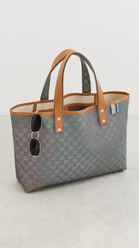Shopbop Gucci Coated Canvas Tote Bag