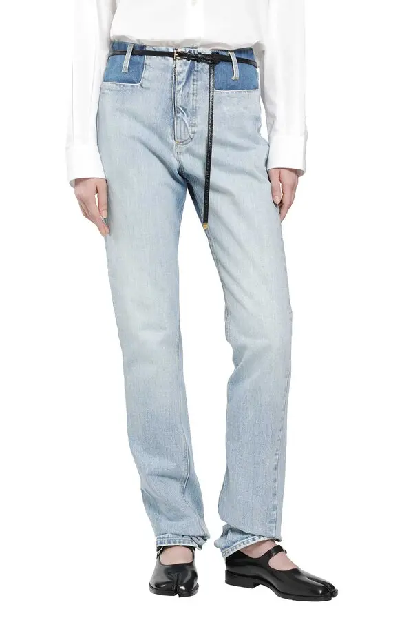 MAISON MARGIELA Two-tone Jeans - Blue