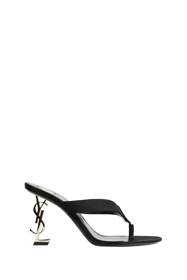 Saint Laurent Opyum Mules - Black