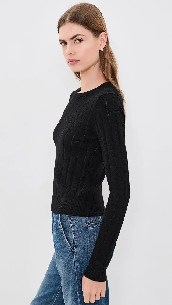 REFORMATION Lian Cashmere Crew Sweater