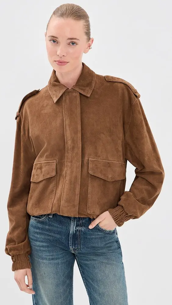 ARMA Halti Lamb Suede Jacket