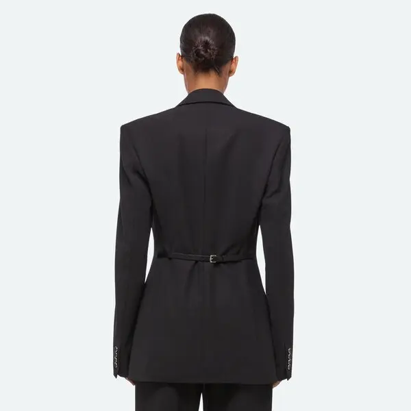Helmut Lang Wardrobe Belted Blazer