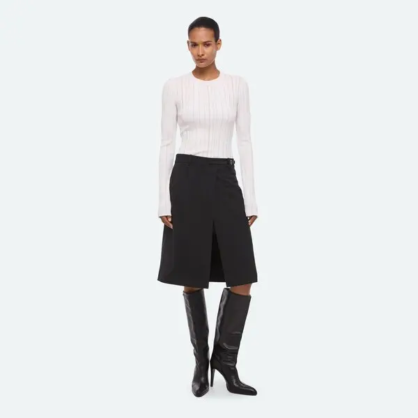 Helmut Lang Wardrobe Belted Skirt