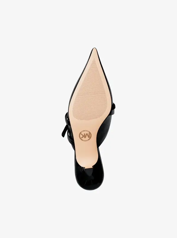 Michael Kors Yvette Crackled Kitten Mule