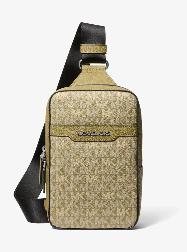 Michael Kors Cooper Medium Signature Logo Sling Bag