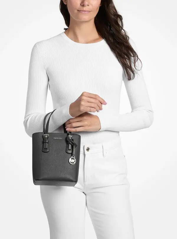Michael Kors Voyager Extra-small Leather Convertible Crossbody Bag