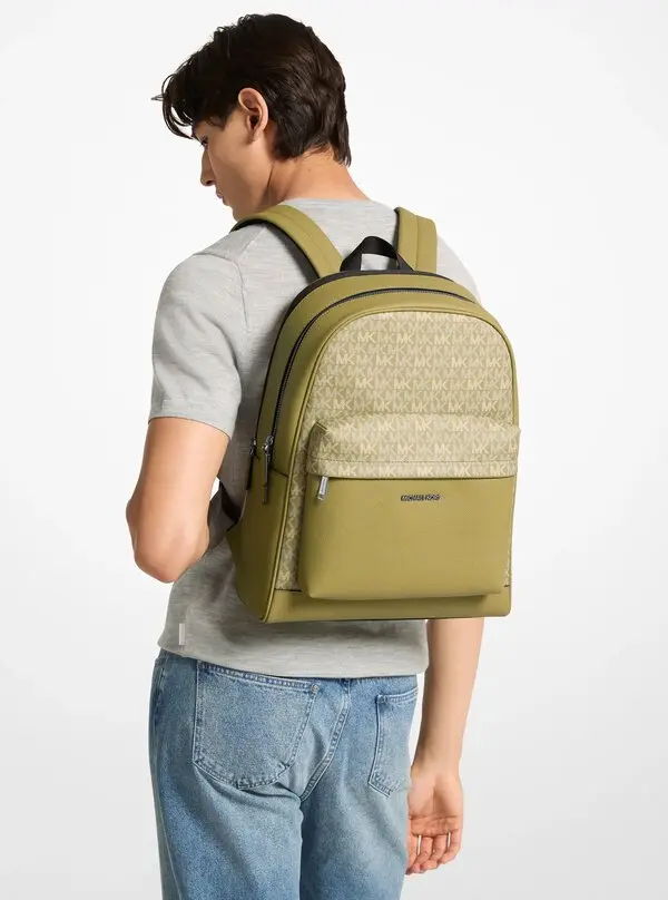Michael Kors Pacey Signature Logo Backpack