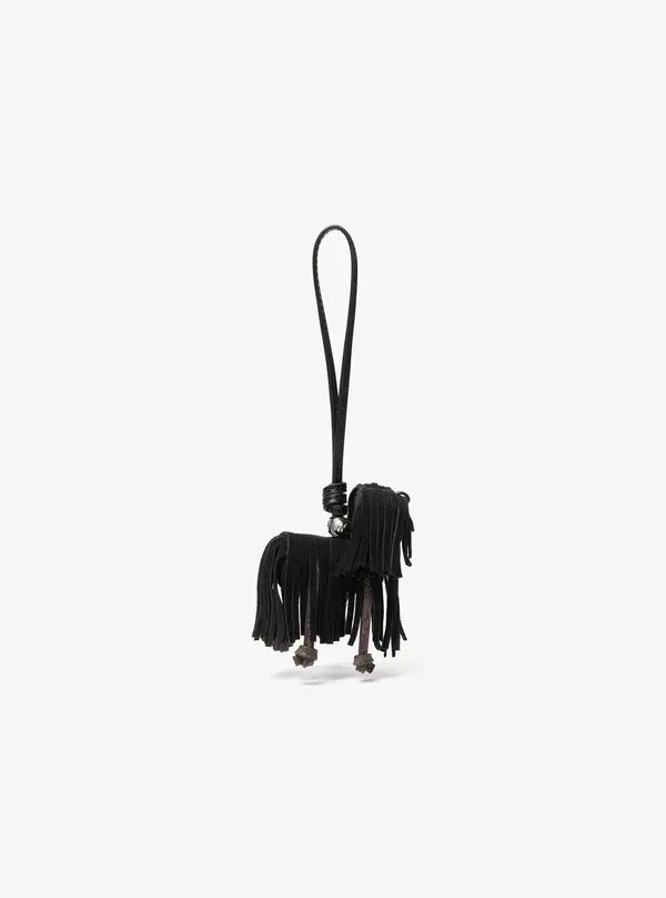 Michael Kors Suede Shaggy Dog Bag Charm