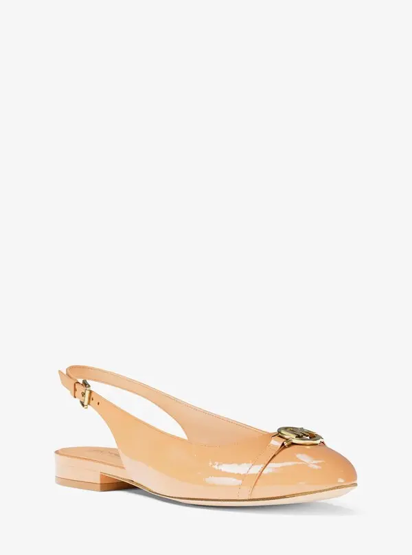 Michael Kors Dori Patent Slingback Flat