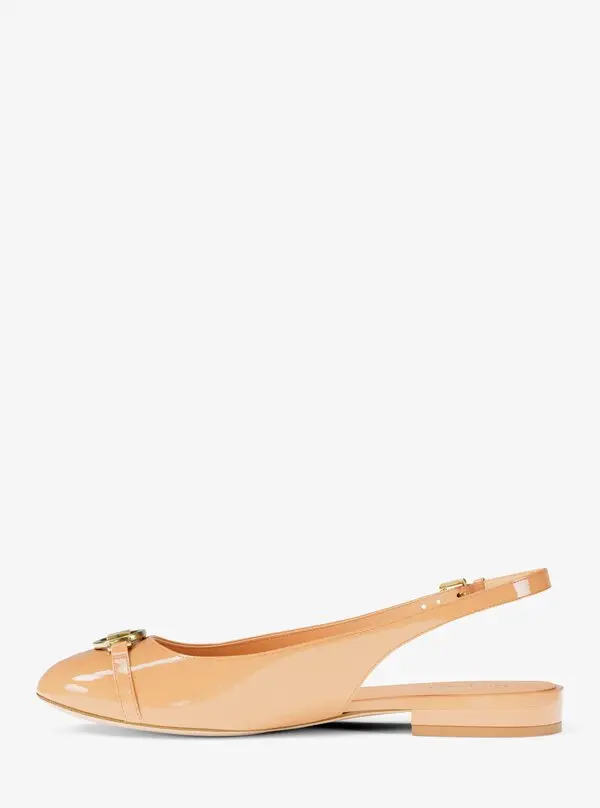 Michael Kors Dori Patent Slingback Flat