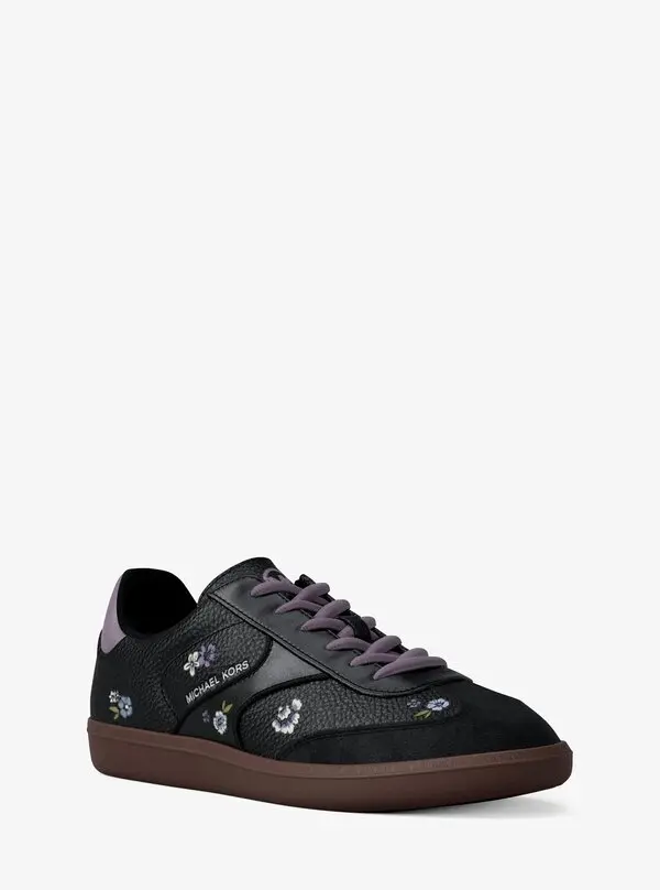 Michael Kors Benny Embellished Sneaker - Black