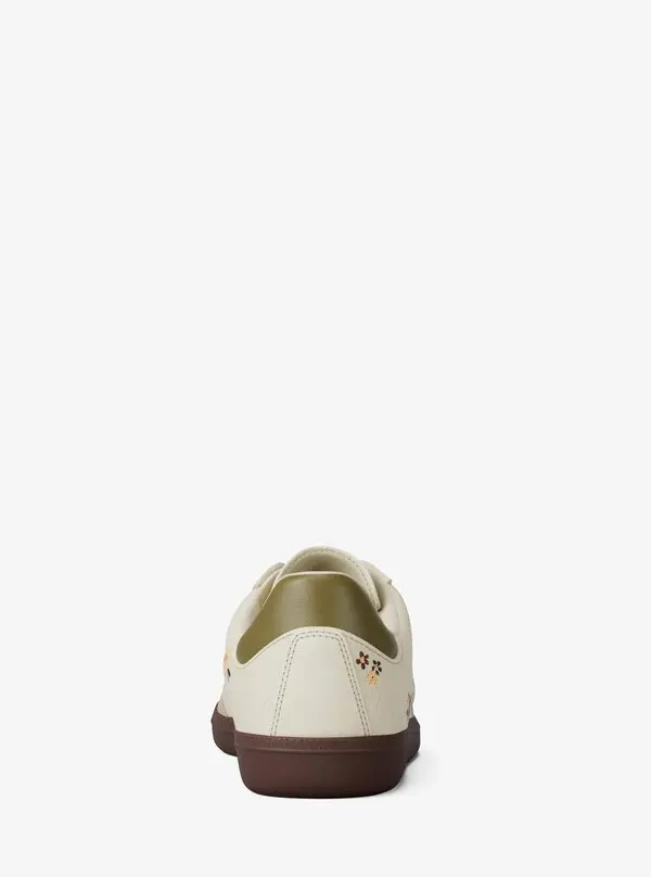 Michael Kors Benny Embellished Sneaker - Cream