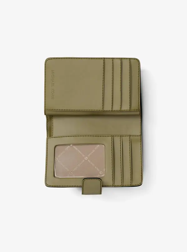 Michael Kors Jet Set Travel Medium Signature Logo Billfold Wallet