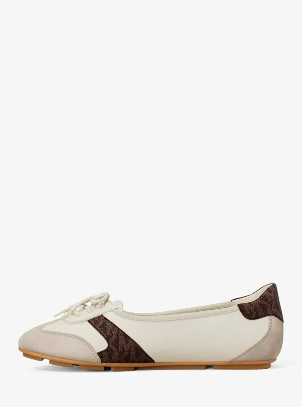 Michael Kors Brielle Signature Logo Trim Sneakerina