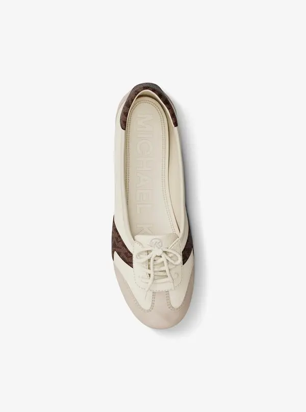 Michael Kors Brielle Signature Logo Trim Sneakerina