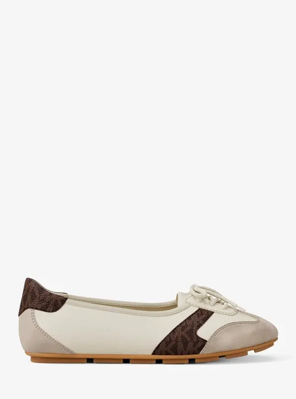 Michael Kors Brielle Signature Logo Trim Sneakerina