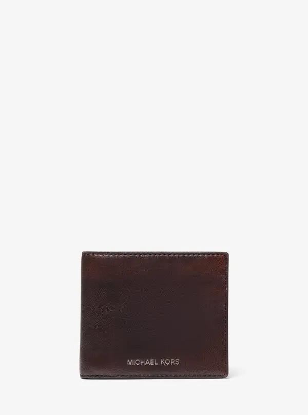 Michael Kors Cooper Burnished Billfold Wallet