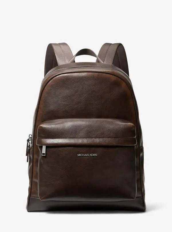 Michael Kors Pacey Burnished Backpack - Brown