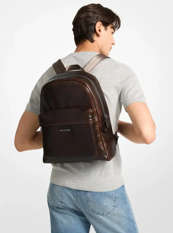 Michael Kors Pacey Burnished Backpack