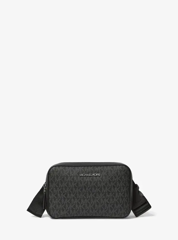 Michael Kors Cooper Signature Logo Belt Bag - Black