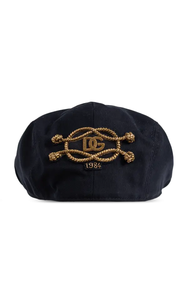 Dolce & Gabbana Flat Cap With Applique