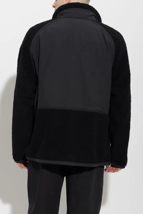 Canada Goose Fleece Jacket With Stand-up Collar