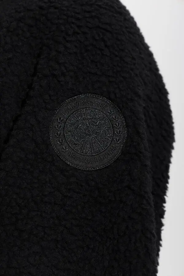 Canada Goose Fleece Jacket With Stand-up Collar