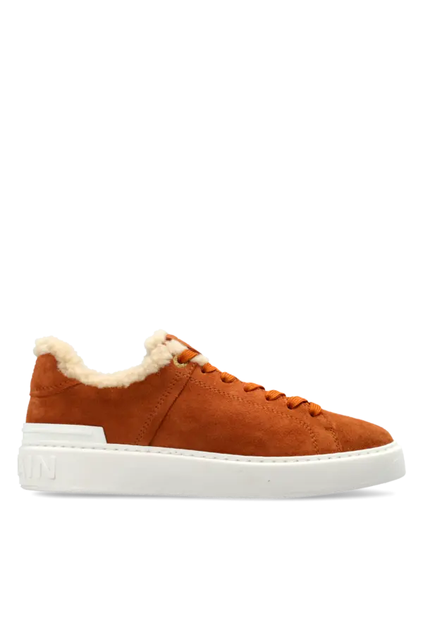 Balmain B-court" Sports Shoes - Brown