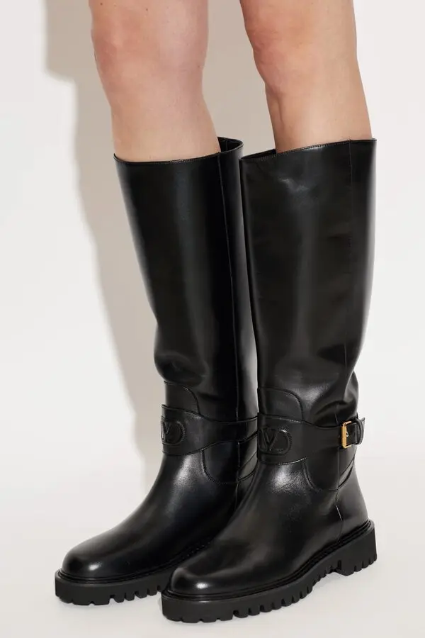 Valentino Garavani Leather Boots