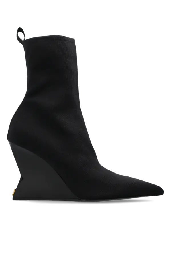 Balmain Wedge Ankle Boots