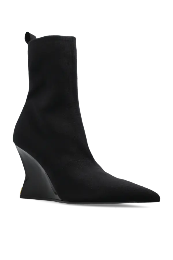 Balmain Wedge Ankle Boots