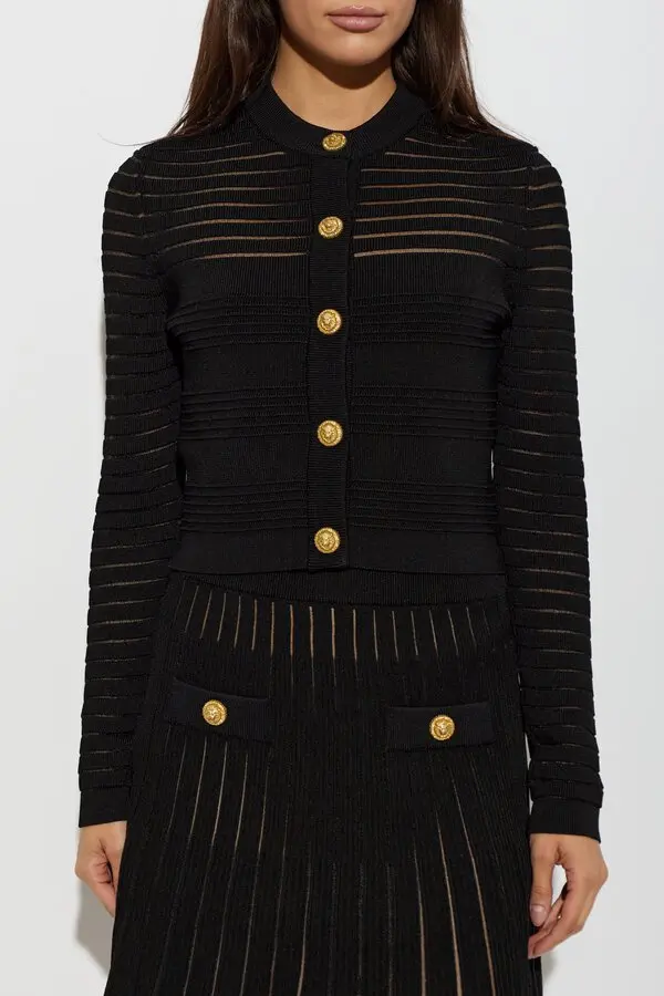 Balmain Fitted Cardigan