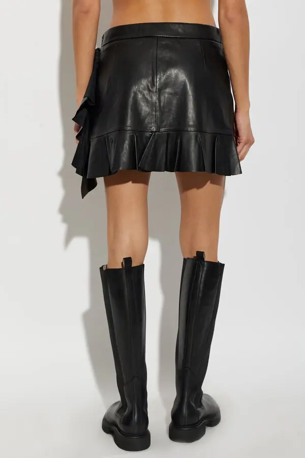 ALLSAINTS Leather Skirt ‘luana